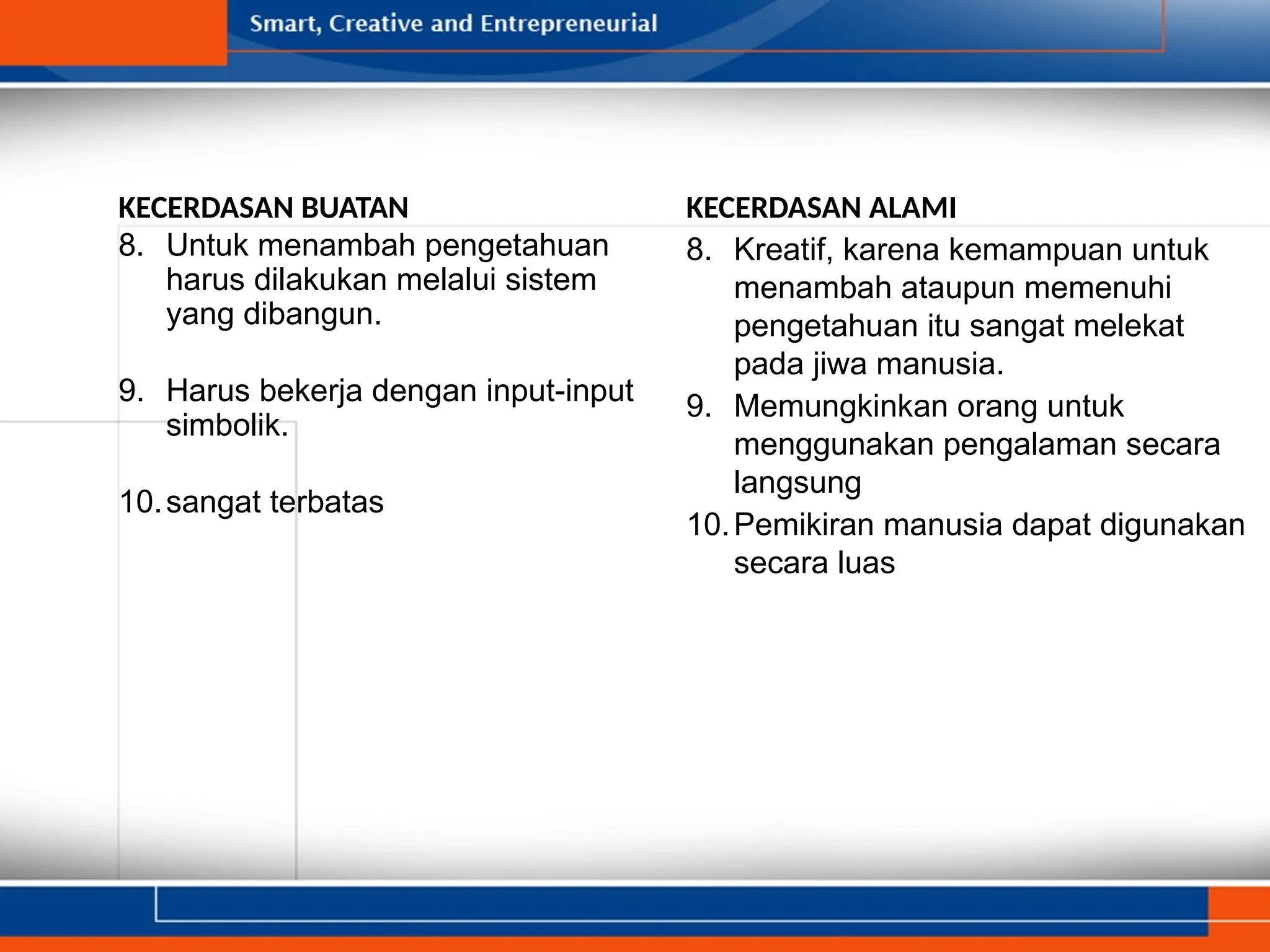 PPT-UEU-Kecerdasan-Buatan-Pertemuan-1 SI | PPTX