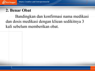 Indikasi obat dan kontra indikasi di dalam pemberian | PPT