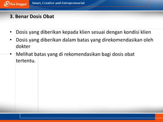 Indikasi obat dan kontra indikasi di dalam pemberian | PPT