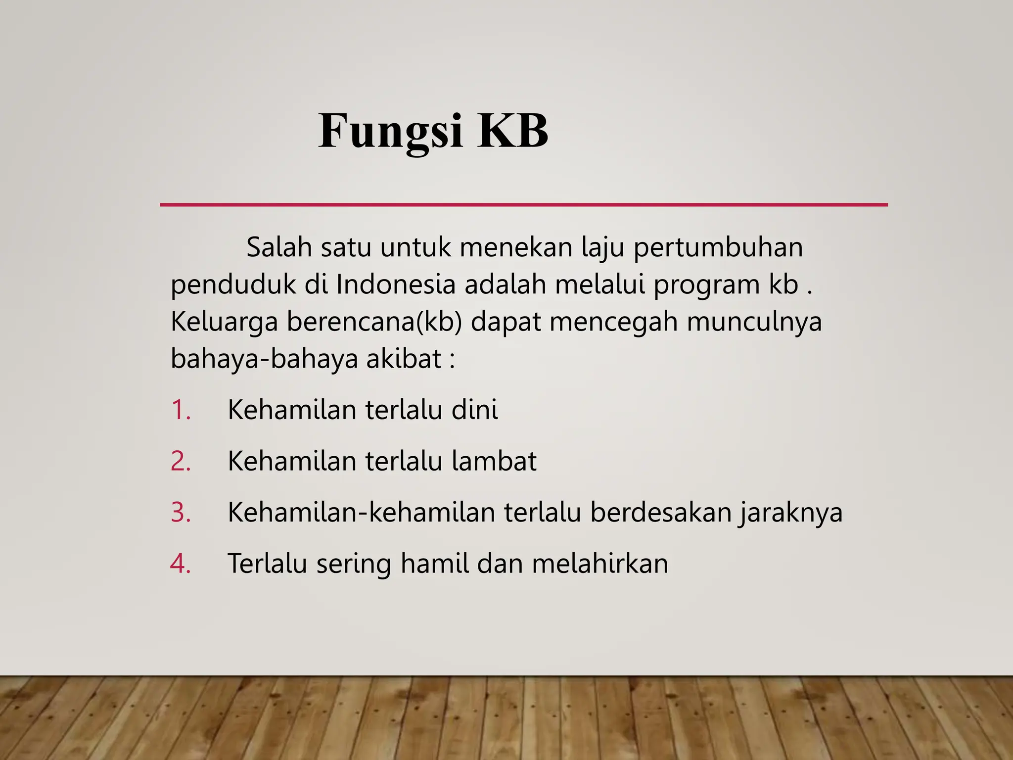 PPT KONTRASEPSI KB HORMONAL DAN NON HORMONAL | PPTX