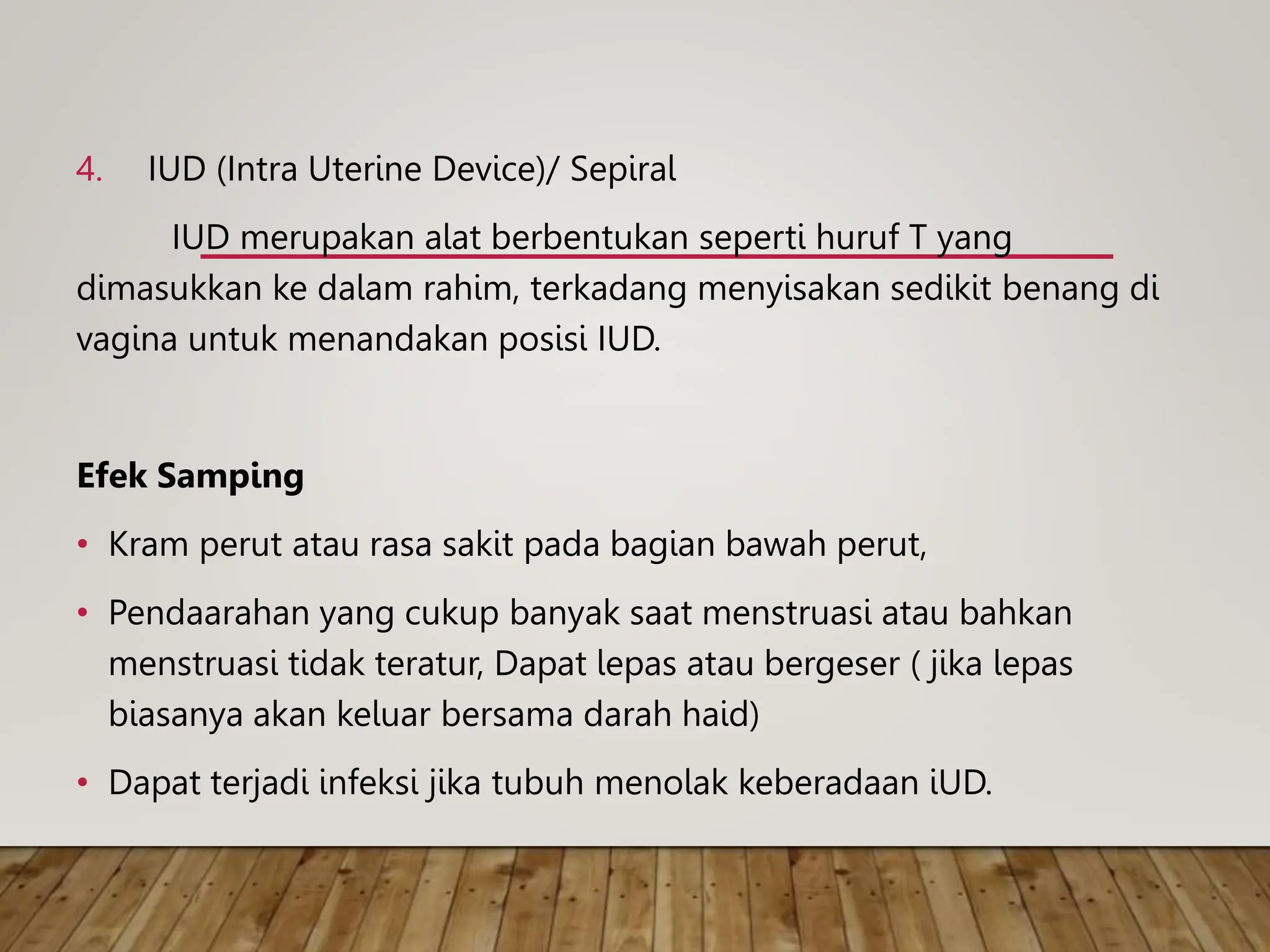 PPT KONTRASEPSI KB HORMONAL DAN NON HORMONAL | PPTX