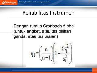 ppt tentang ketentuan dari penggunaan reliabilitas | PPT