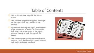 Understanding the Structure of PhD Thesis | PPTX