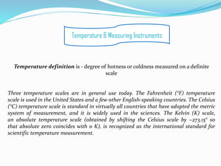 Measurement techniques covering all methods | PPT