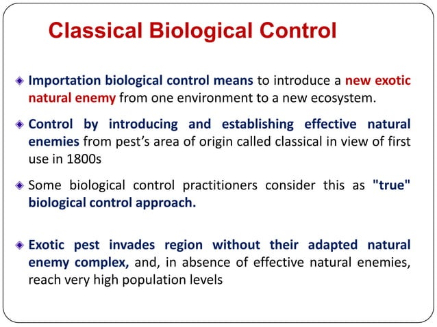 Biological Control of Insects | PDF