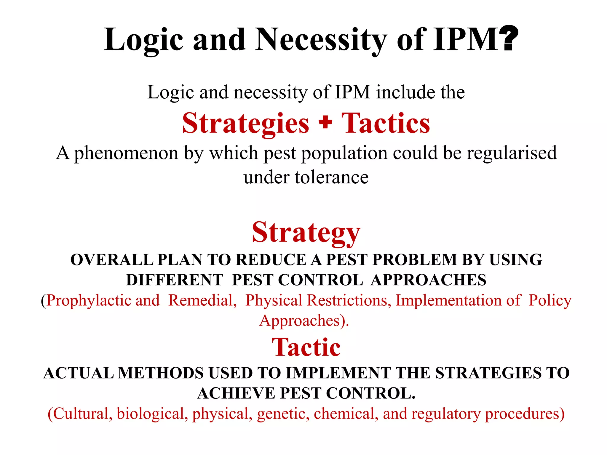 IPM of Forest Insect Pests | PDF