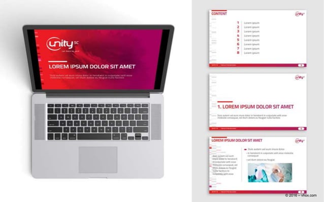 UNITY SC : BRANDING, VISUAL IDENTITY | PPTX