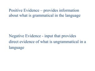 Universal Grammar | PPT