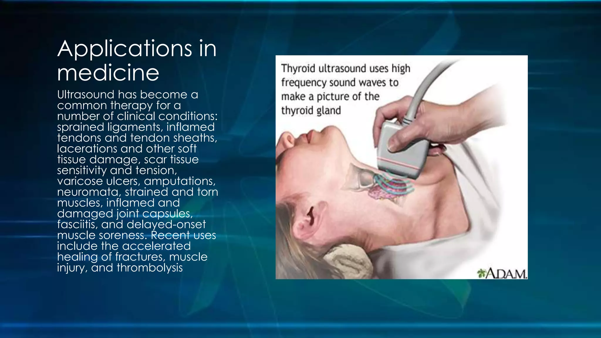 USES OF ULTRASOUND WAVES | PPTX
