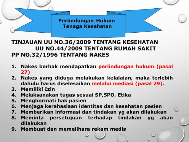 power point undang - undang kesehatan terbaru | PPT