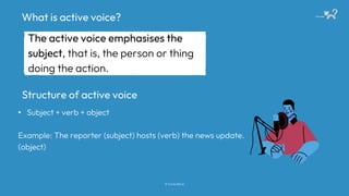 Verb Forms Explained: Tenses, Active & Passive Voice | PDF
