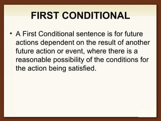 Conditionals | PPT