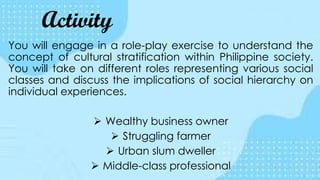 Understanding social stratification and it's characteristics | PDF