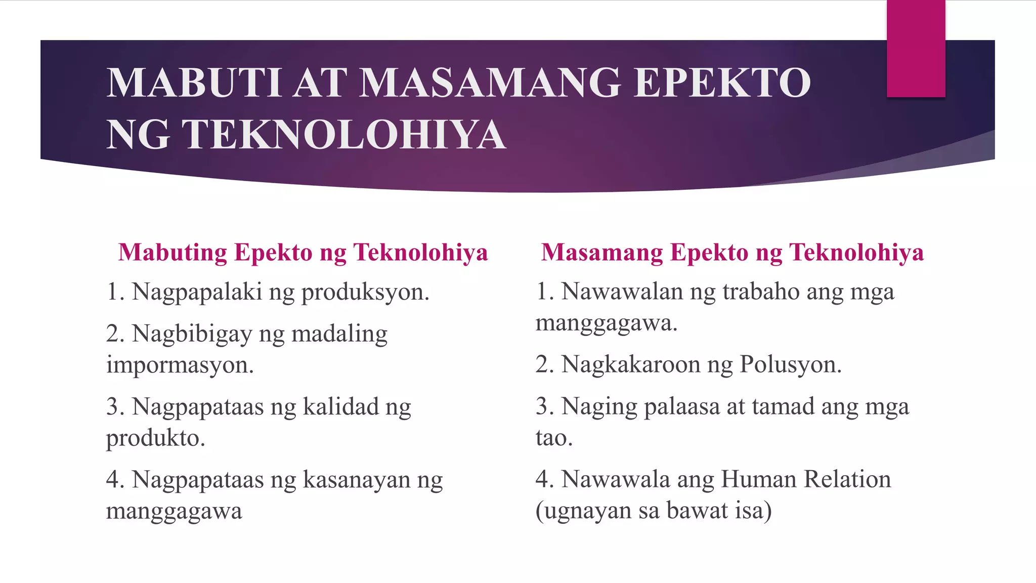 Makbagong Teknolohiya | PPTX