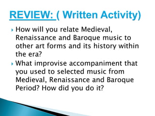 Music of Medieval-Renaissance-Baroque | PDF