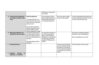 PPT-Week-a-Doing-Philosophy daily lesson | DOCX