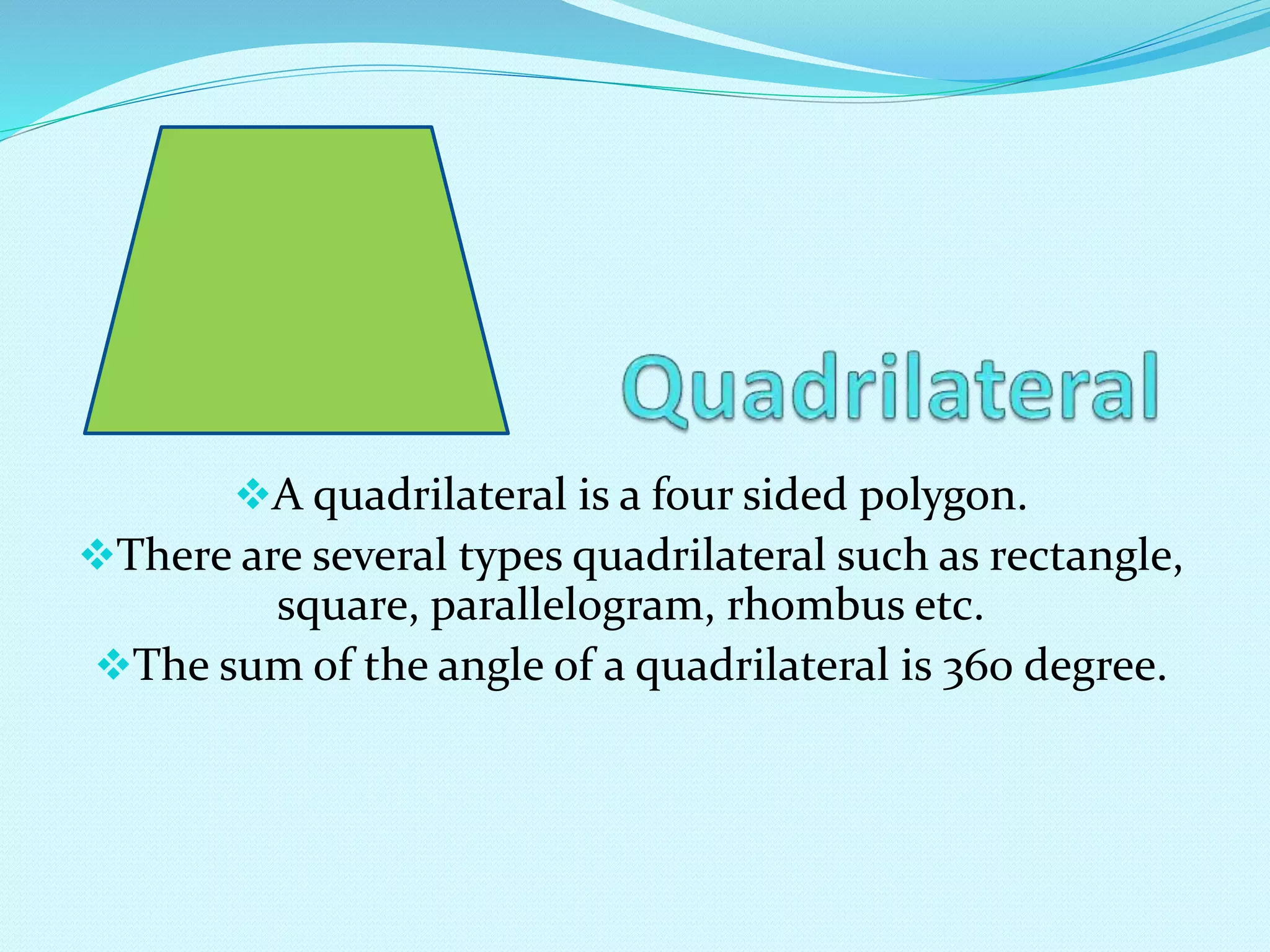 Ppt -welcome to the world of polygons | PPTX