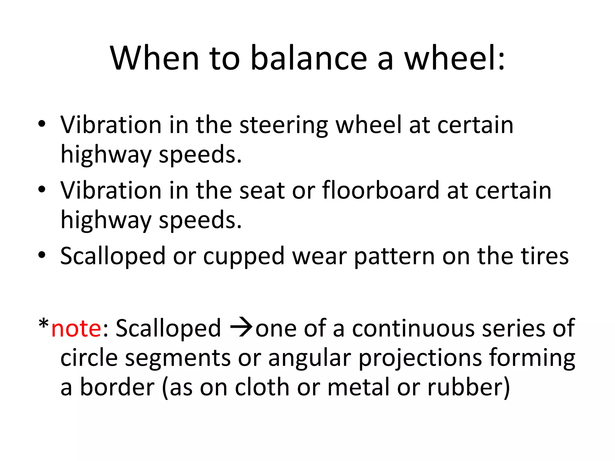 Ppt wheel-balancing | PPTX