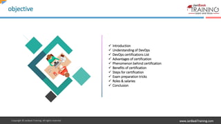 why DevOps Certification is essential for your professional growth | PPT