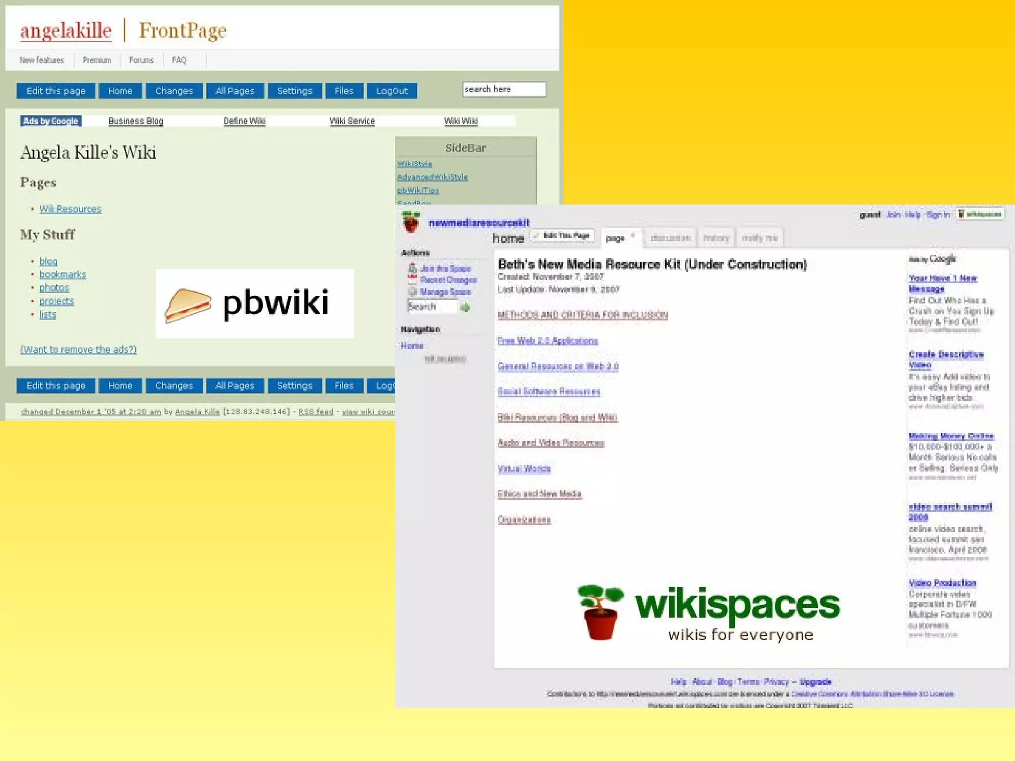Ppt Wikispaces En PBwiki | PPT | Technology & Computing
