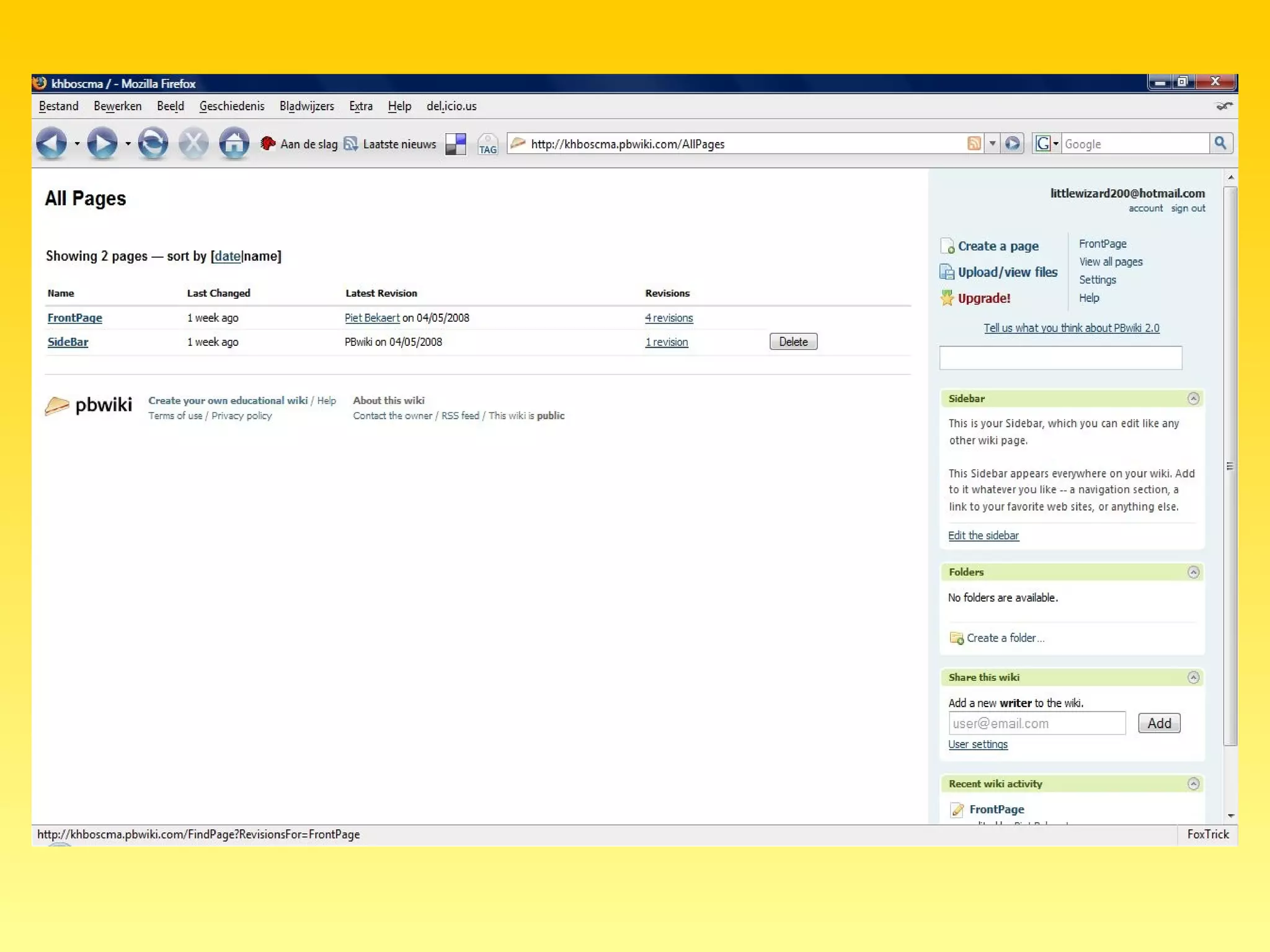 Ppt Wikispaces En PBwiki | PPT | Technology & Computing