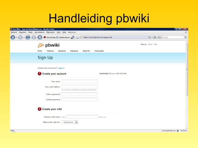 Ppt Wikispaces En PBwiki | PPT | Technology & Computing