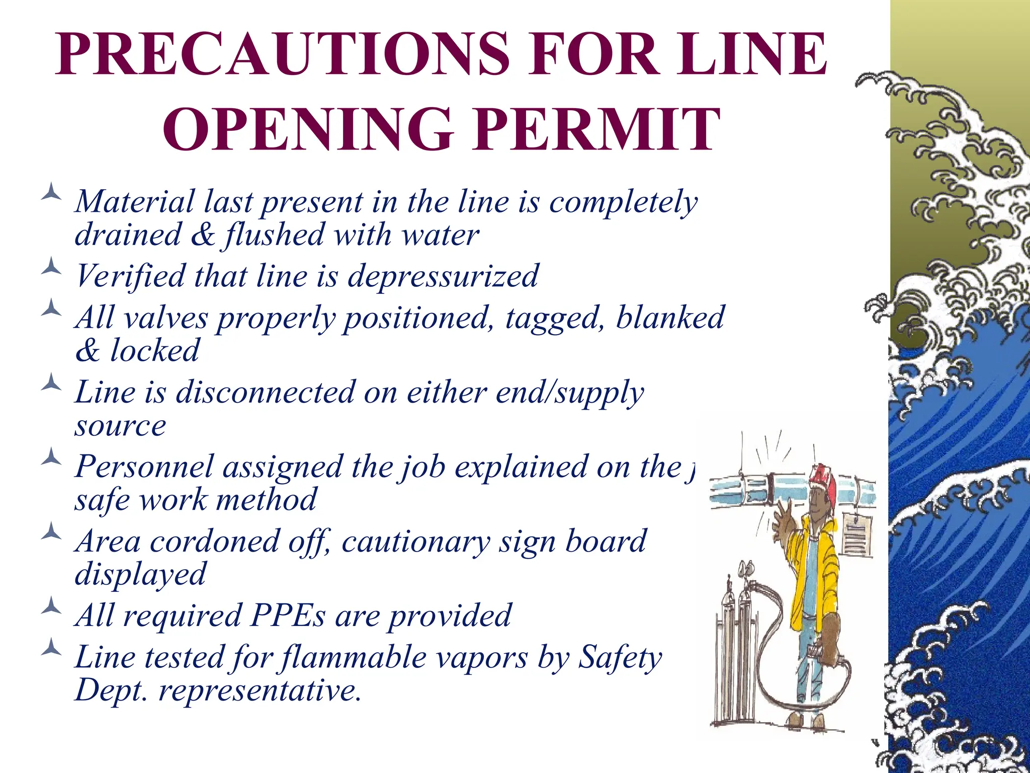 PPT-Work Permit System hot work ,confined space | PPT
