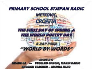 Rap Poem - World by Words | PPT