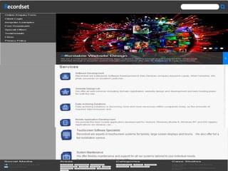 Web database development Yorkshire | PPT