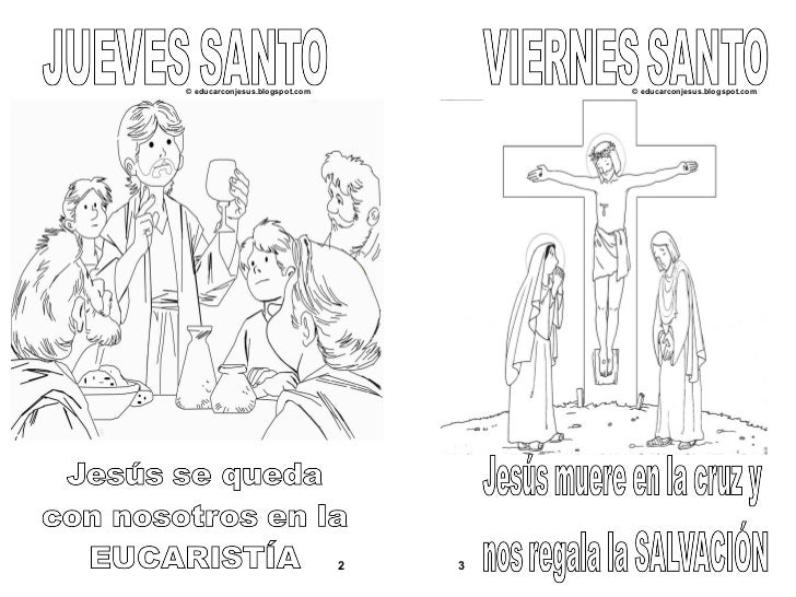 Semana Santa, para niños