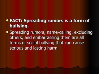 Bullying Powerpoint | PPT