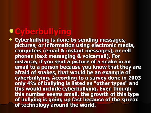 Bullying Powerpoint | PPT