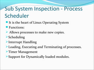 linux software architecture | PPT | Operating Systems | Computer Software and Applications