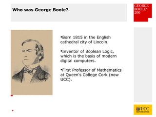 Boole2School | PPT