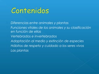 Los seres vivos | PPT