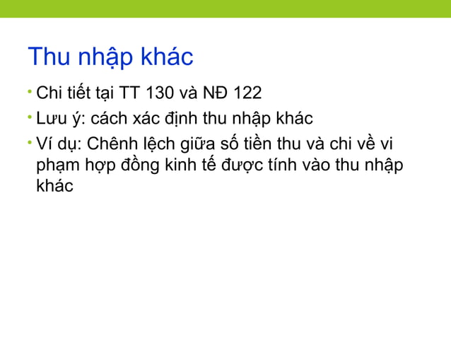 Chương 5: Thuế thu nhập doanh nghiệp | PPT