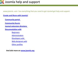 Joomla-Content Management System | PPTX
