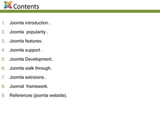 Joomla-Content Management System | PPTX