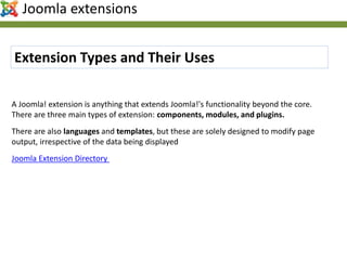 Joomla-Content Management System | PPTX