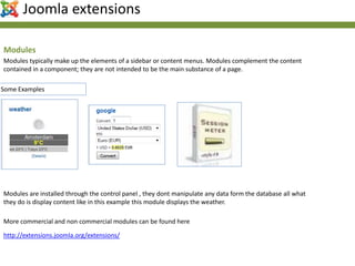 Joomla-Content Management System | PPTX