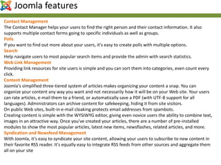 Joomla-Content Management System | PPTX
