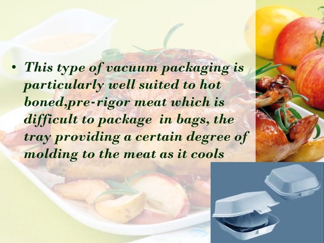 packaging of flesh foods | PPT