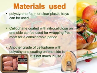 packaging of flesh foods | PPT