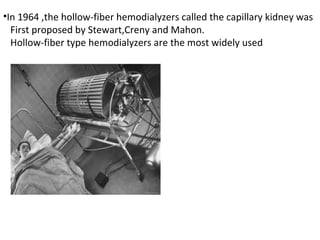 First Artificial Kidney