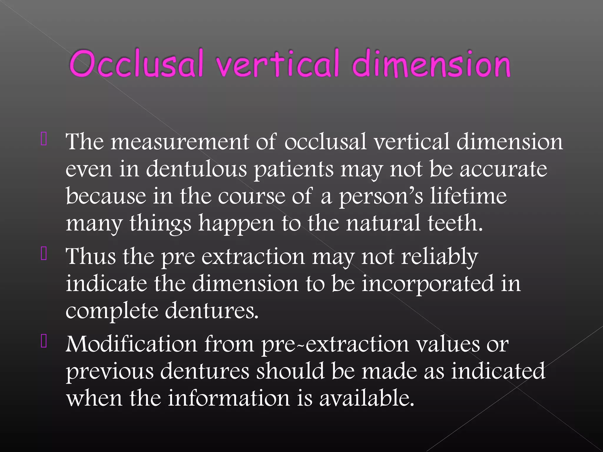 vertical jaw relation | PPT