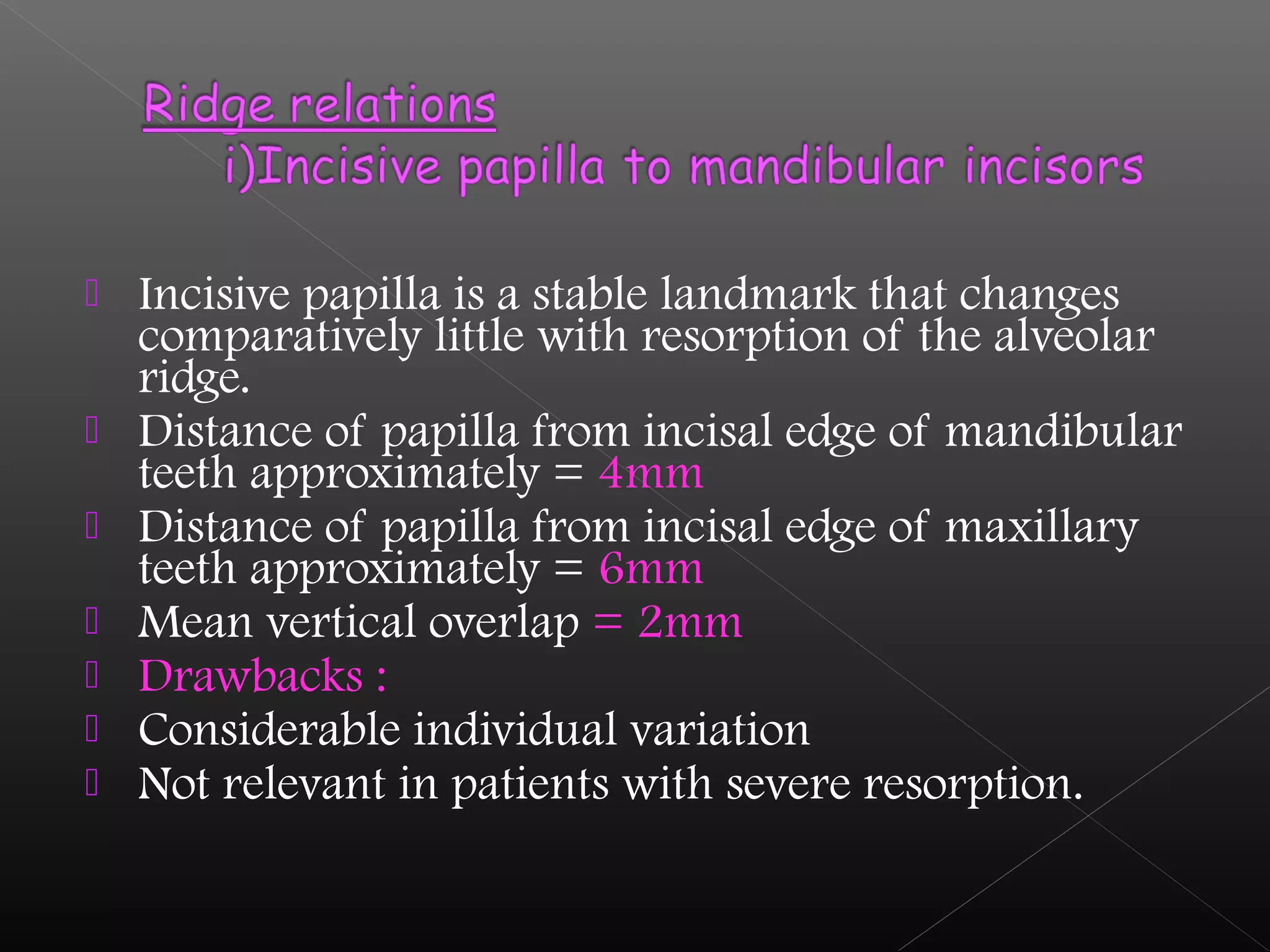 vertical jaw relation | PPT