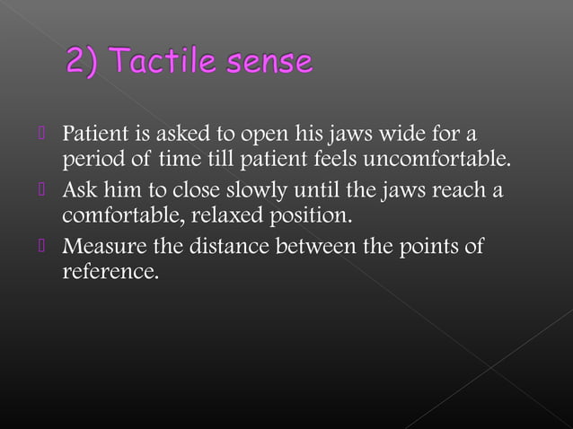 vertical jaw relation | PPT