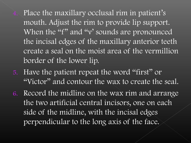 vertical jaw relation | PPT