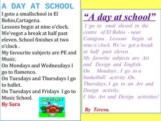 P1: A DAY AT SCHOOL | PPT