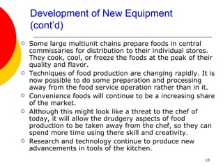 The Food Service Industry | PPT